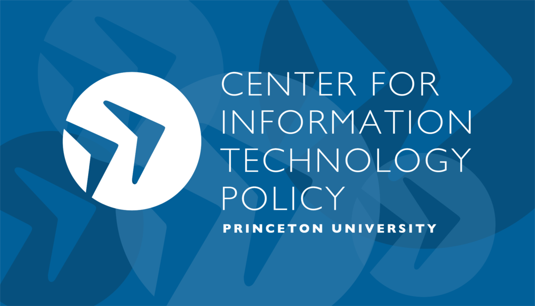 About - Center for Information Technology Policy